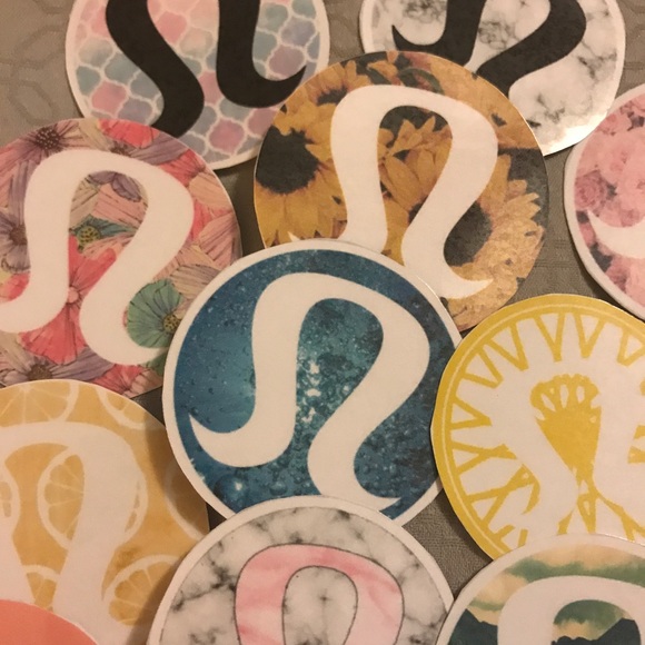 handmade | Accessories | Lululemon Sticker Bundle | Poshmark