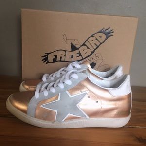 Freebird by Steven | Shoes | Freebird By Steven Rose Gold Star Leather ...