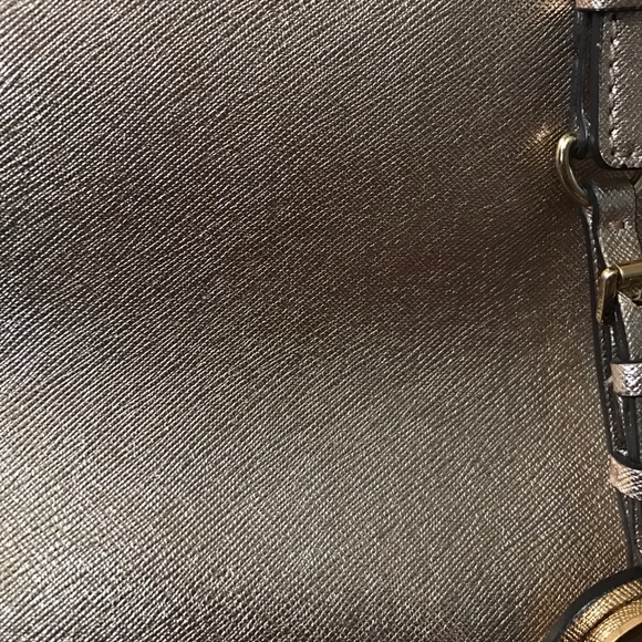 Michael Kors | Bags | Michael Kors Gold Sparkle Handbag | Poshmark