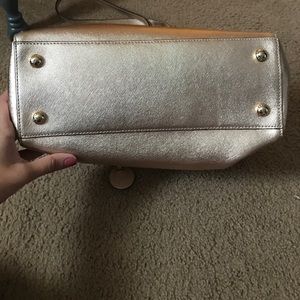 Michael Kors | Bags | Michael Kors Gold Sparkle Handbag | Poshmark