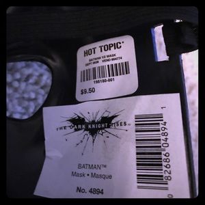 Hot Topic | Other | The Dark Knight Rises Mask | Poshmark