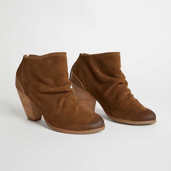 naughty monkey | Shoes | Nib Rust Rushed Burnish Toe Distressed Booties ...