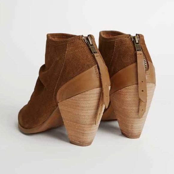 naughty monkey | Shoes | Nib Rust Rushed Burnish Toe Distressed Booties ...