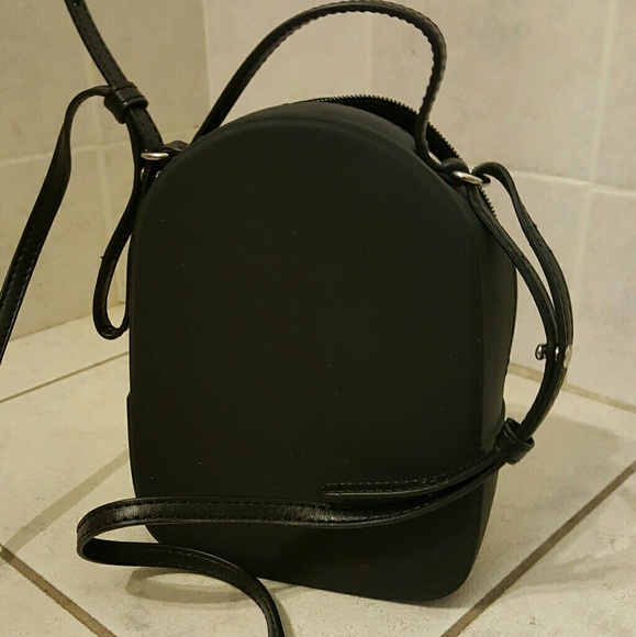 Bags | Black Miniso Silicone Mini Backpacks | Poshmark