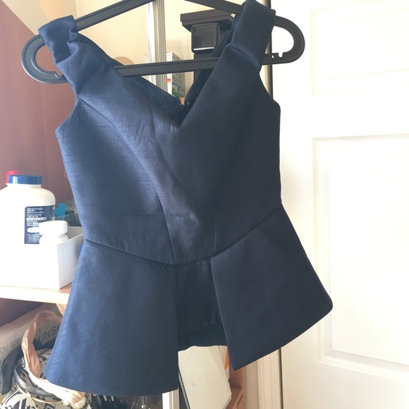 cameo | Tops | Cameo Collective Off The Shoulder Peplum Top | Poshmark