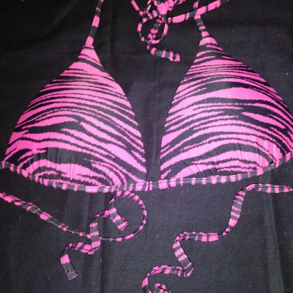 Victoria's Secret | Swim | Hot Pink Zebra String Bikini | Poshmark