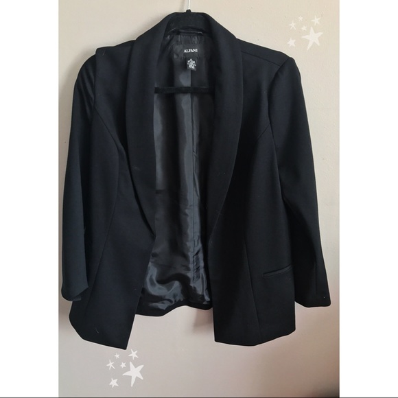 Alfani | Jackets & Coats | Nwot Alfani Openfront Blazersuit Jacket ...