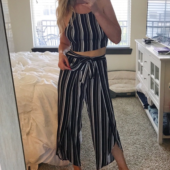 Nicholle's Fashion Stroll | Tops | Striped Matching Set | Poshmark