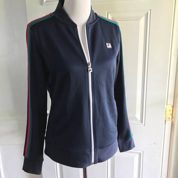 Fila | Jackets & Coats | One Leftfila Sport Full Zip Track Jacket ...