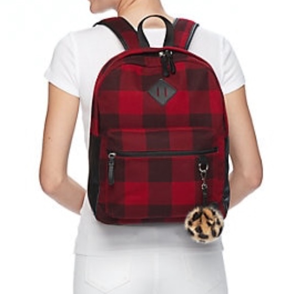 Candie's | Bags | Buffalo Check Flannel Backpack | Poshmark