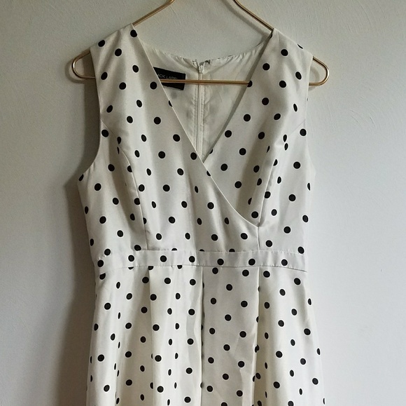 Black Label | Dresses | Polka Dot Party Dress | Poshmark