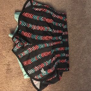 Varsity | Shorts | Varsity Spirit Shorts With Green Under Short | Poshmark