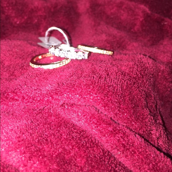 Bella Luce | Jewelry | White Pink Diamond Simu In Platineve Rose Gld ...