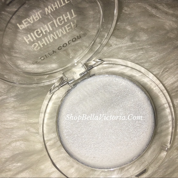 City Color | Makeup | White Pearl Shimmer Cream Highlight Pot City ...