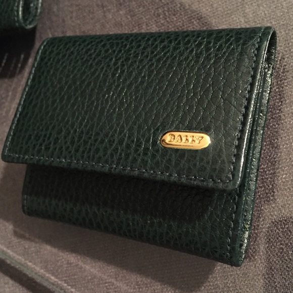 Bally | Bags | Bally Mini Coin And Cash Wallet | Poshmark