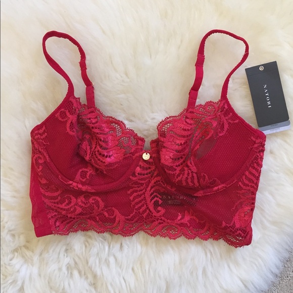 Natori | Intimates & Sleepwear | Natori Cranberry Feathers Underwire ...
