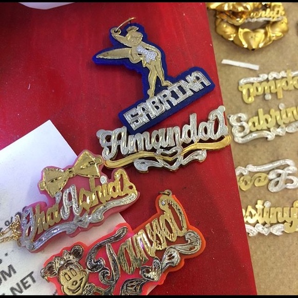 marie de france | Accessories | Cartoon Name Plate Character Any ...