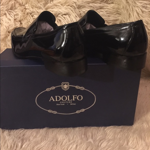 Adolfo | Shoes | Adolfo Mens Patent Leather Tuxedo Dress Shoes | Poshmark
