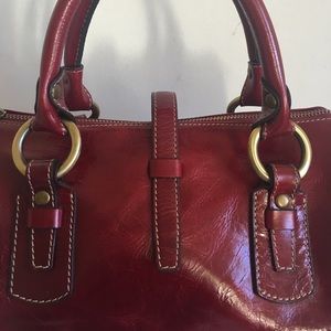Bags | Wine Red Handbag | Poshmark