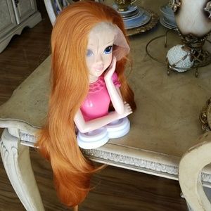 Accessories | Pumpkin Orange Beauty Lacefront Wig 2438 Inches | Poshmark