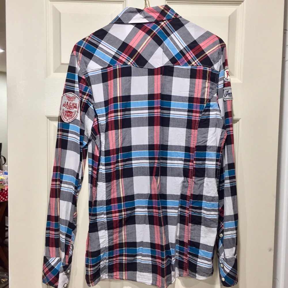 Unique Plaid Blouse - Gem