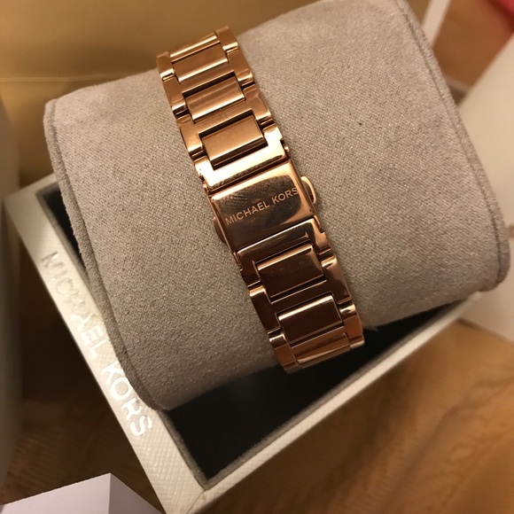 Michael Kors | Accessories | New Addition Rose Gold Heart Diamond Mk ...