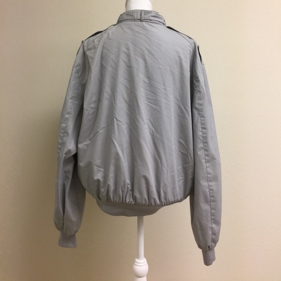 Members Only | Jackets & Coats | Vintage Members Only Silver Bomber ...