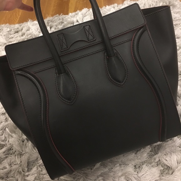 Celine | Bags | Sold Cline Mini Luggage Bag Black | Poshmark