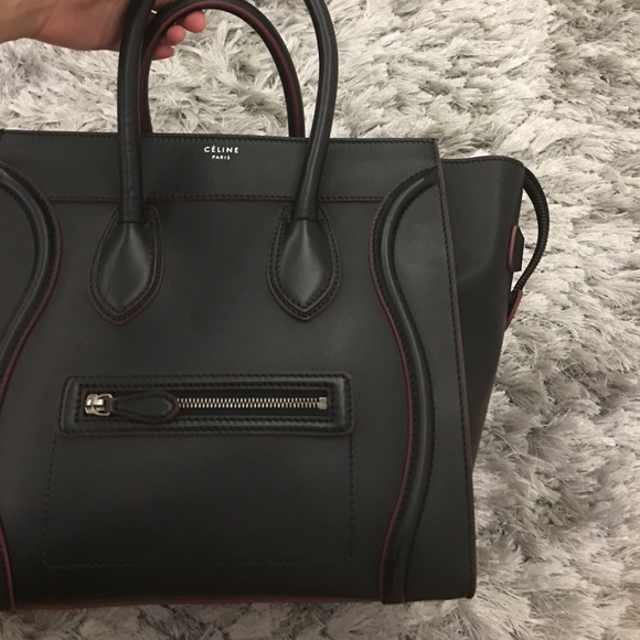 Celine | Bags | Sold Cline Mini Luggage Bag Black | Poshmark