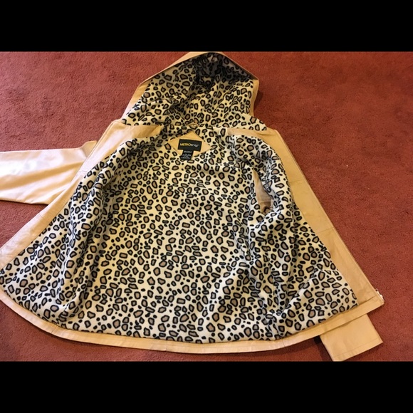 metro style | Jackets & Coats | Metro Style Tan Leather Hooded Jacket ...