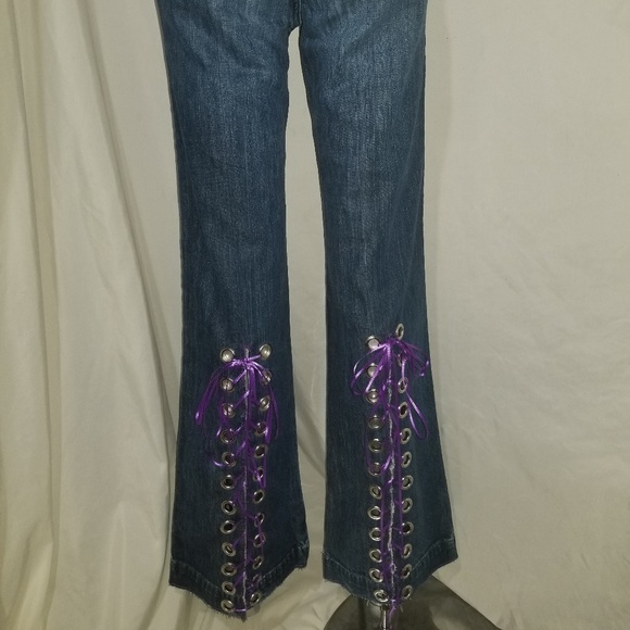 Old Navy | Jeans | Revamped Nightmare Before Christmas Lace Up Pants ...