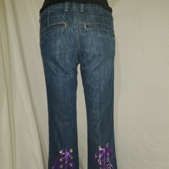 Old Navy | Jeans | Revamped Nightmare Before Christmas Lace Up Pants ...