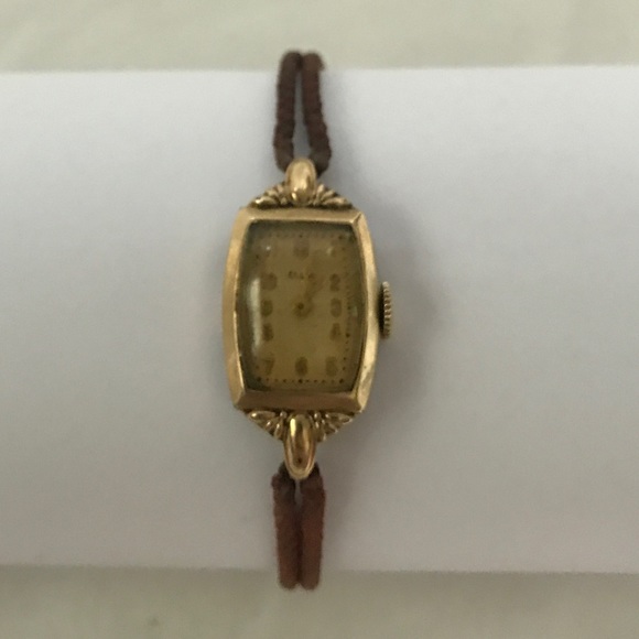 Vintage | Accessories | Vintage Elgin Ladies Watch Rope Bracelet | Poshmark
