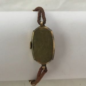 Vintage | Accessories | Vintage Elgin Ladies Watch Rope Bracelet | Poshmark