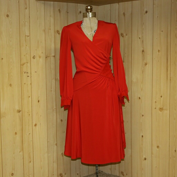 Adolph Schuman for Lilli Ann | Dresses | Late 96s Lilli Ann Wrap Dress ...