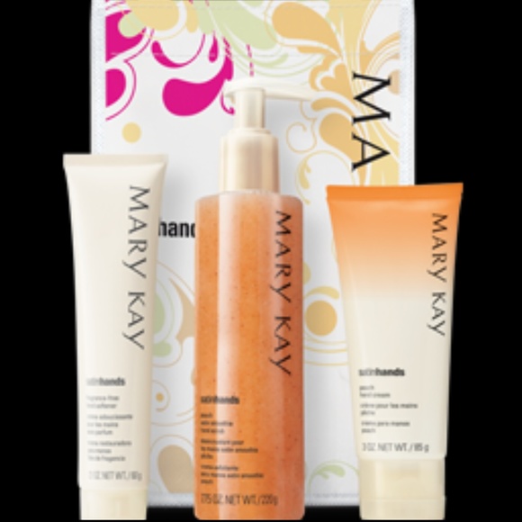 Mary Kay | Makeup | Mary Kay Peach Satin Hands Set | Poshmark