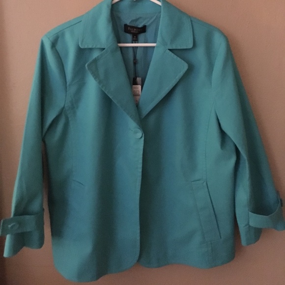 Talbots | Jackets & Coats | Teal Talbots Blazer | Poshmark