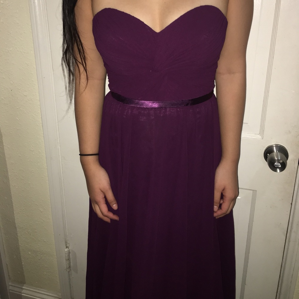 Plum/Purple/Eggplant Gown Formal Dress - Gem