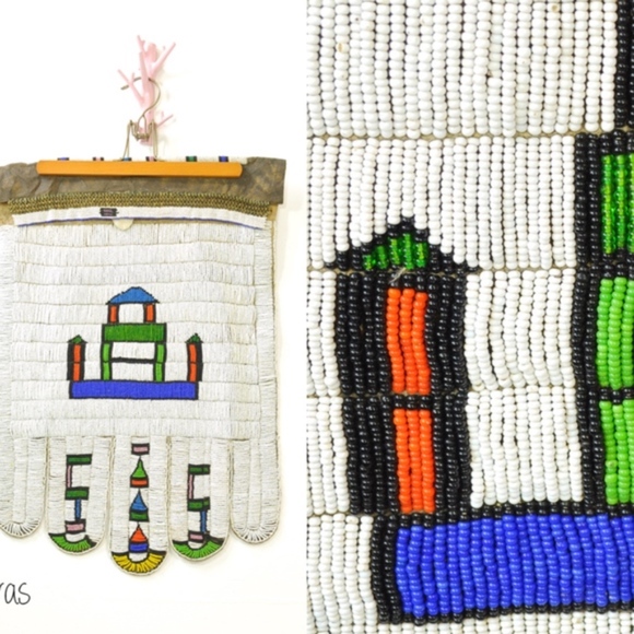 Vintage | Wall Decor | Vintage 6s African Ndebele Beaded Wedding Apron ...