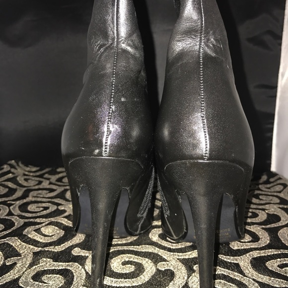 Colin Stuart | Shoes | Colin Stuart Leather Stiletto Boots | Poshmark
