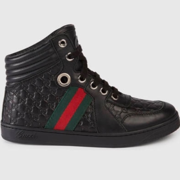 Gucci Kids | Shoes | Gucci Kids Shoes Microguccissima Leather Hightop ...