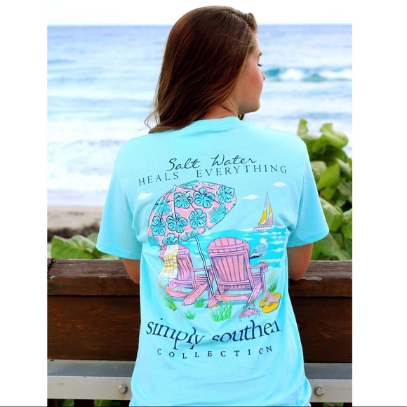 Simply Southern | Tops | Nwt Simply Southern Preppy Tshirt | Poshmark