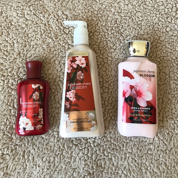 Other | 3 Piece Japanese Cherry Blossom Lotions | Poshmark