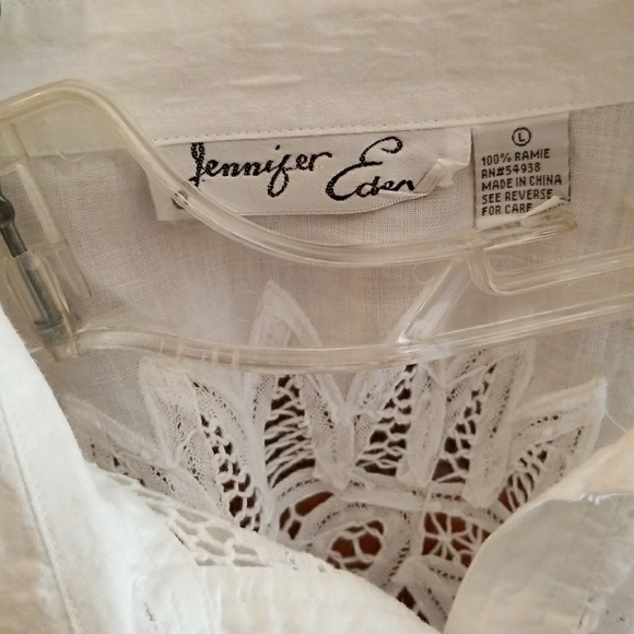 Jennifer Eden | Tops | Jennifer Eden Button Down Blouse | Poshmark