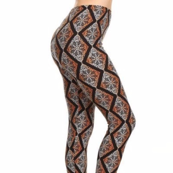 Pants & Jumpsuits | New Super Soft Printed Multi Colored Leggings ...