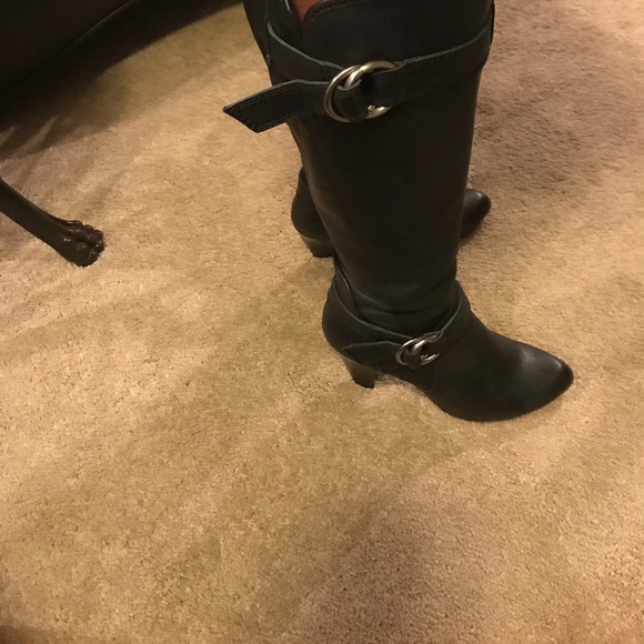 Report | Shoes | Report Boots Leather Upper Size 7 | Poshmark