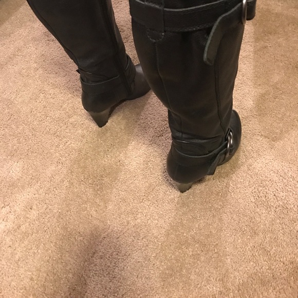 Report | Shoes | Report Boots Leather Upper Size 7 | Poshmark