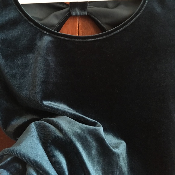 Wet Seal | Tops | Dark Turquoise Velvet Top | Poshmark