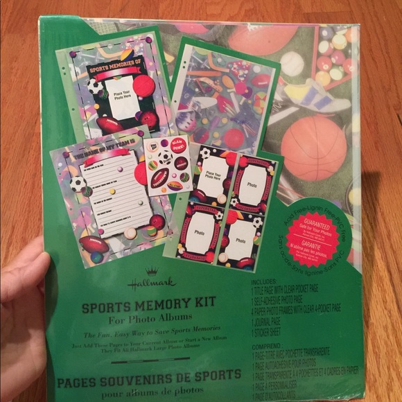Office | Sports Memory Kit For Photo Albums | Poshmark