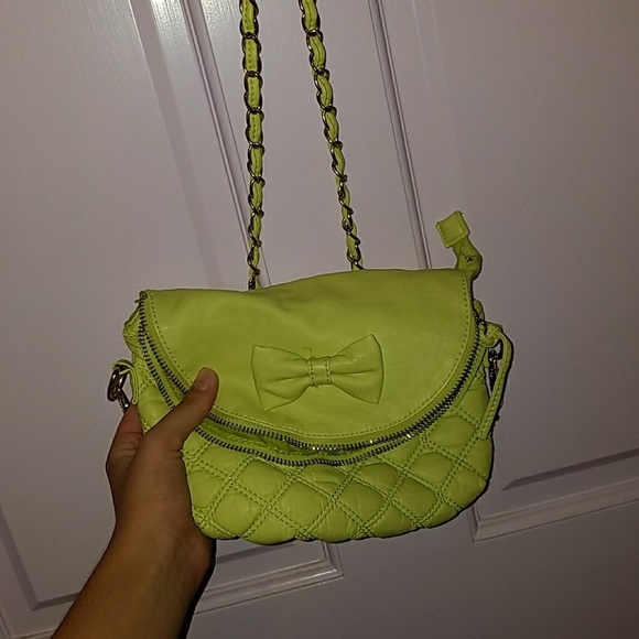 Bags | Brand New Lime Green Purse | Poshmark